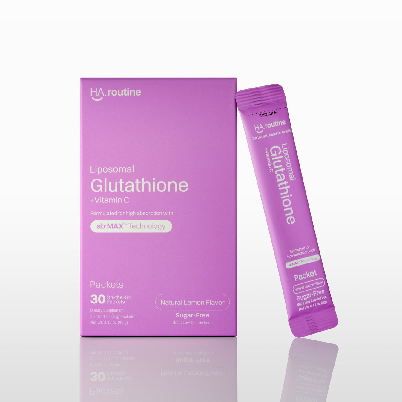 Liposomal Glutathione Powder Packets– Vitamin C | Haroutine
